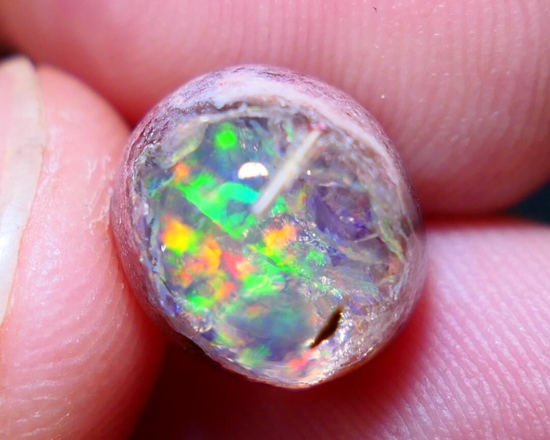 4.20ct Precious Opal,opal for Jewelry,natural Opal,cantera Opal,polished Opal,lightning Opals ...