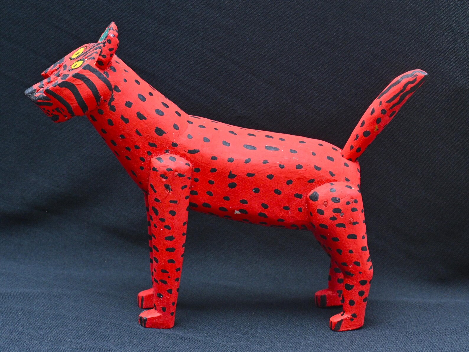 7" Wolf Figures,alebrije Wolf,red Wolf,medium Wolf,small Figures,wooden ...