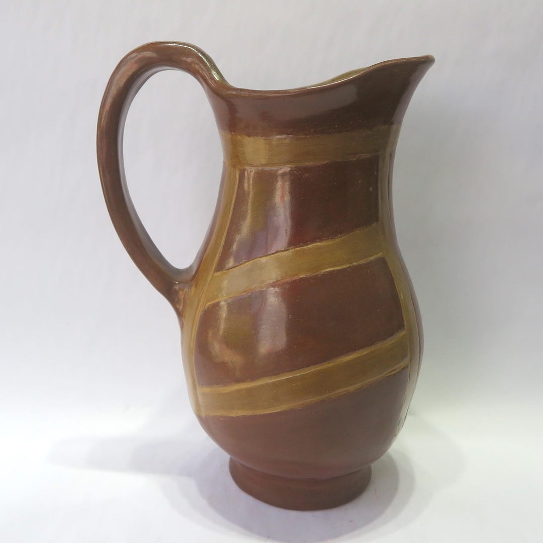 Mexican Folk Art - Tehuacan Pottery - Jug - Los Reyes Mezontla - Etsy