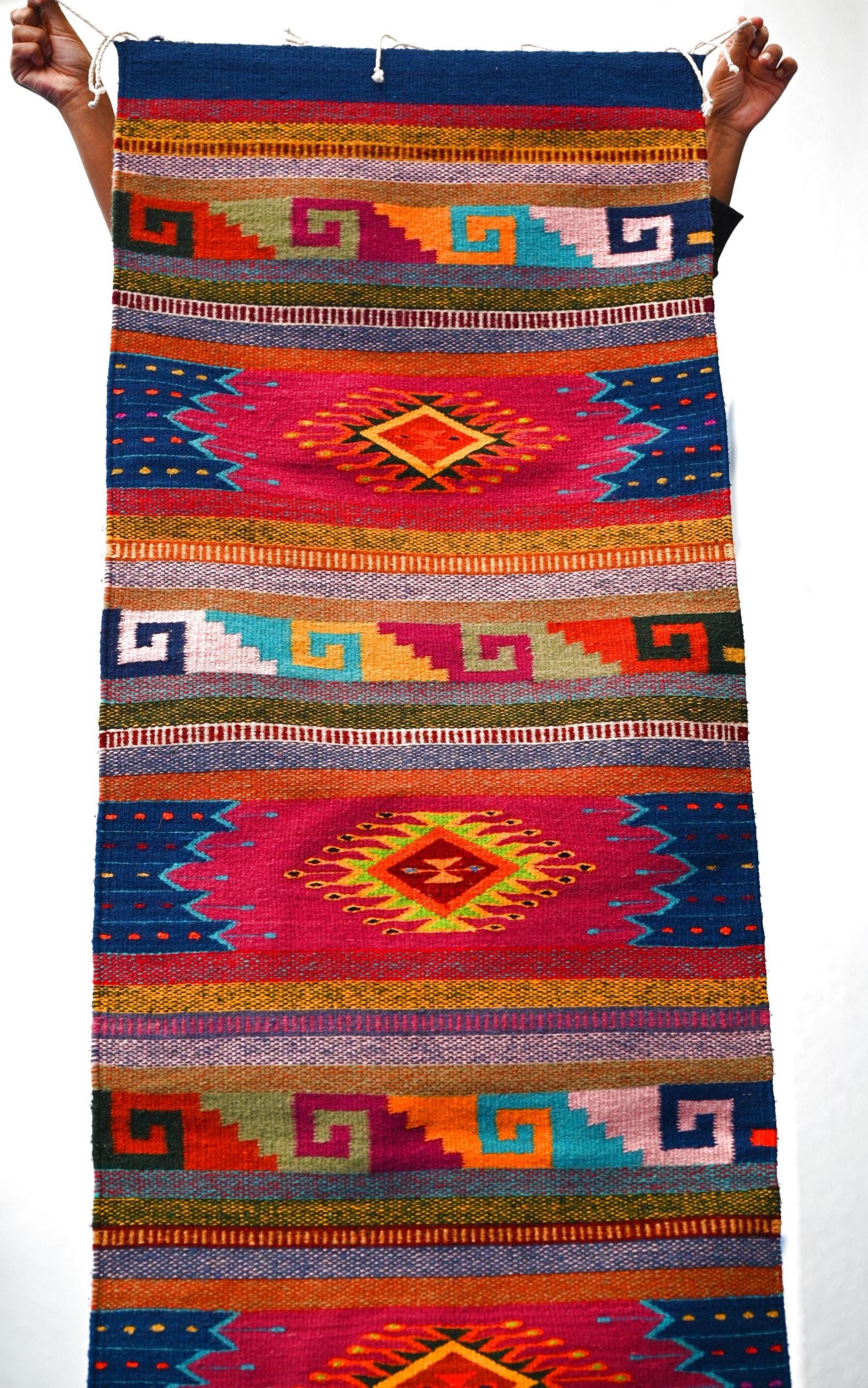 Zapotec Rug,oaxaca Rugs,mandala Design,original Rugs,wool Rug,unique ...