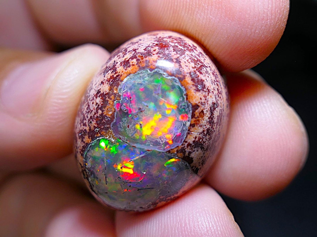 37.85ct Mexican Matrix Cantera Boulder Colorful Opal Gem for Jewelry - Etsy