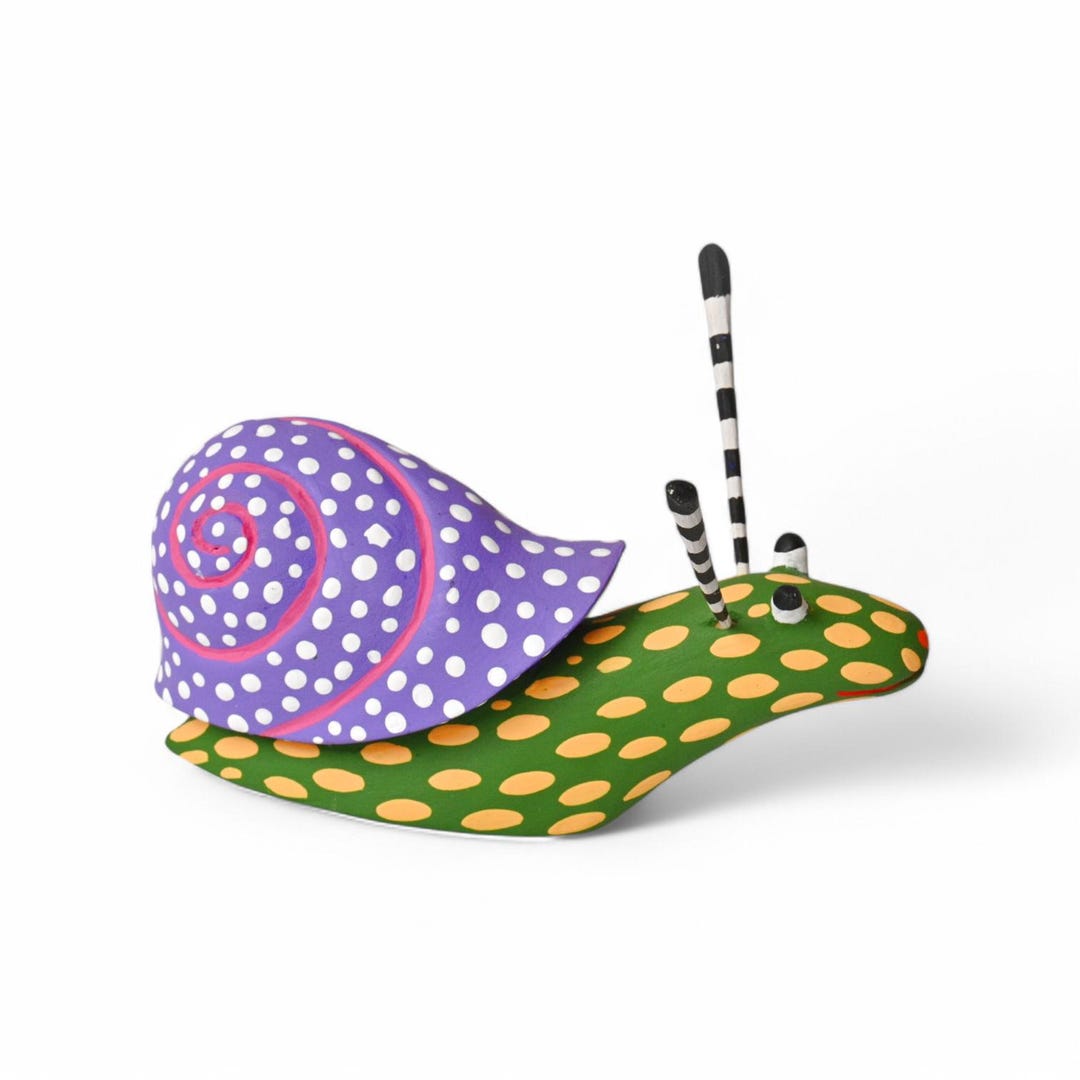 6.25" Snail Figures,alebrije Snail,colorful Snail,medium Snail,medium ...