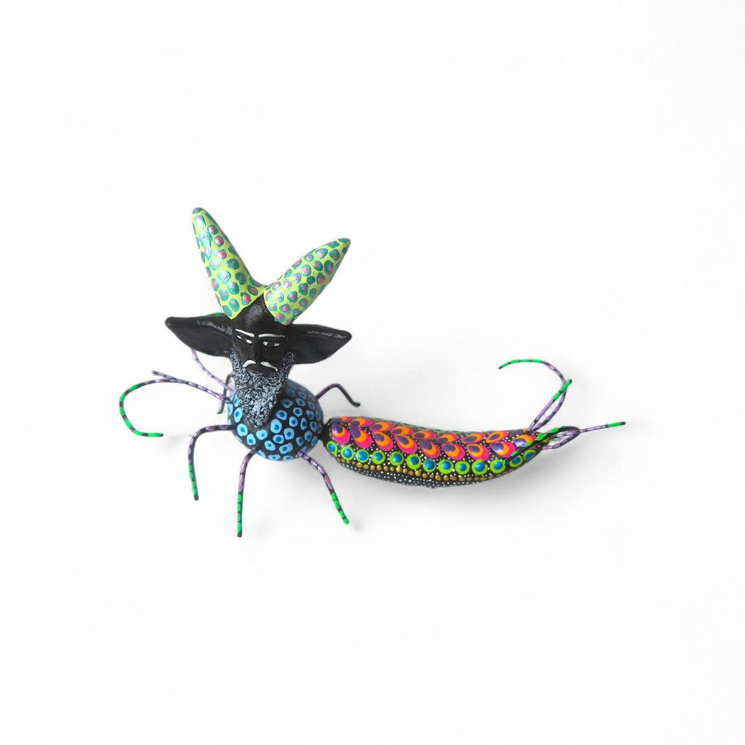 7.60" Devil Bug,clay Devil,devil Nahual Figures,mexican Devil,devil ...