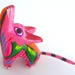 2.60" Coyote Figures,alebrije Coyote,colorful Coyote,mini Coyote,mini ...
