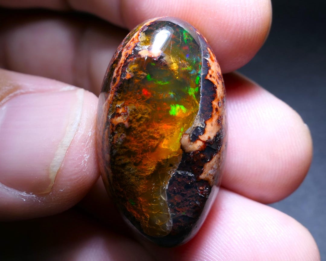 Mexican Matrix Opal Stone Cantera Mexico Opals - Etsy