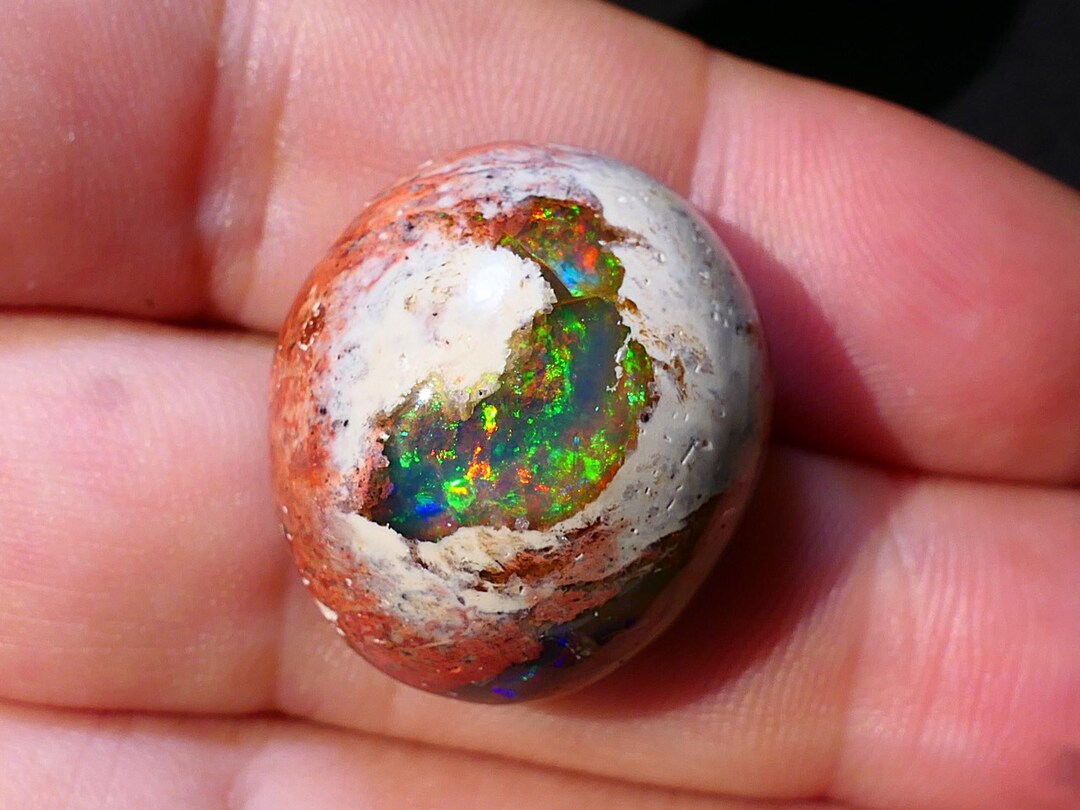 42.75ct Mexican Matrix Cantera Boulder Colorful Opal Gem for Jewelry - Etsy