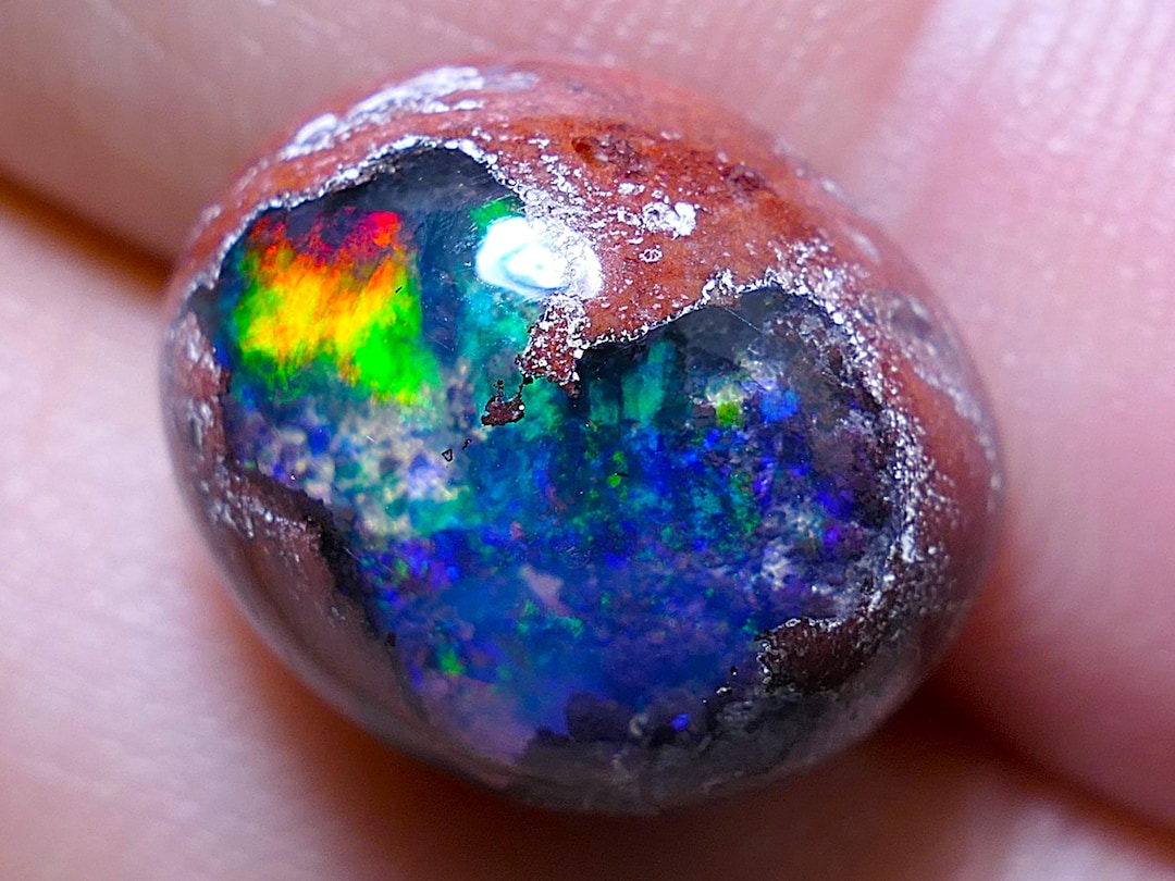 7.60ct Mexican Matrix Cantera Boulder Colorful Opal Gem for Jewelry - Etsy