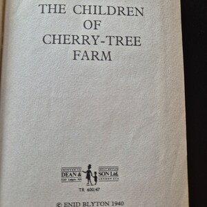 Enid Blyton's Children of Cherry Tree Farm (1972) Illustrated - Etsy