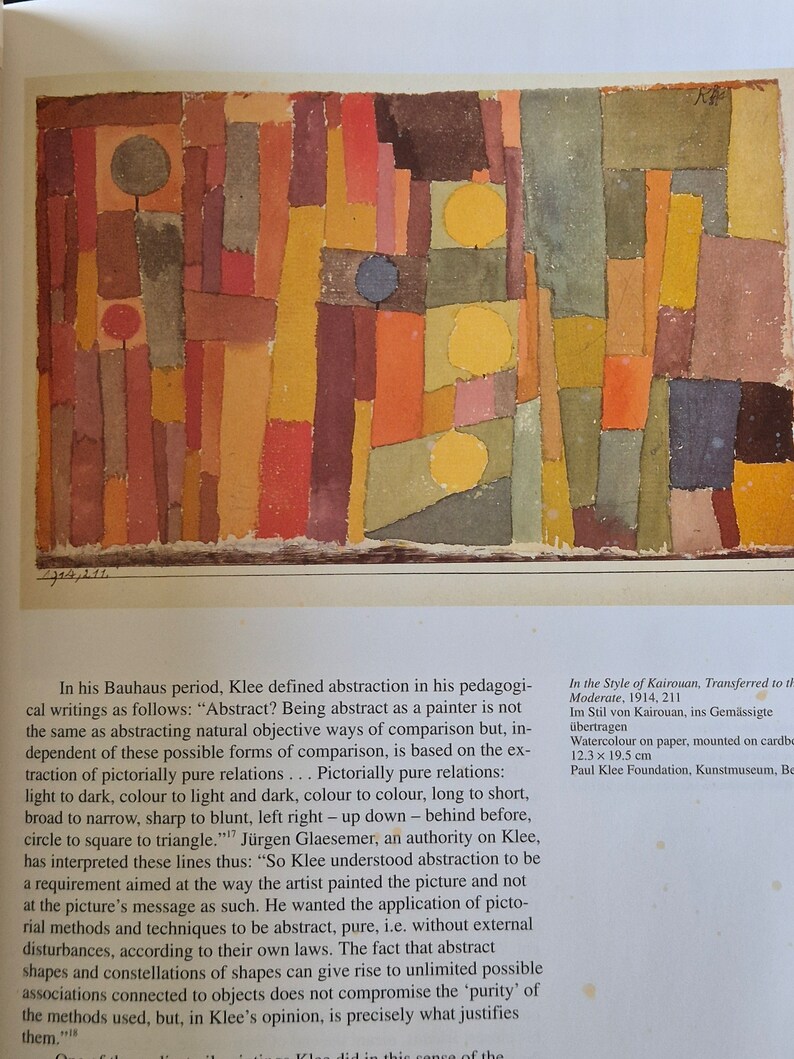 Paul Klee Art Book Rare Paperback A4 Paul Klee, 1879-1940 / by Susanna ...
