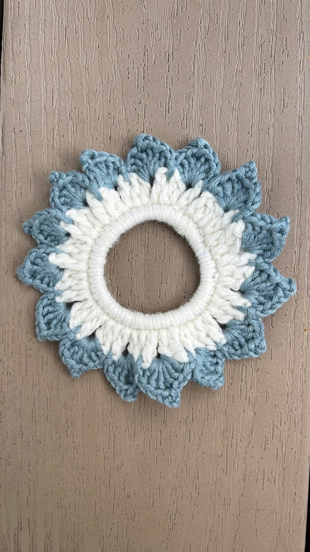 Flower Scrunchie Crochet Pattern Pdf - Etsy