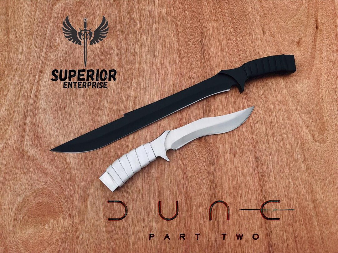 Dune 2 Knives: Feyd Rautha Movie Replica Handmade Knives Carbon Steel ...