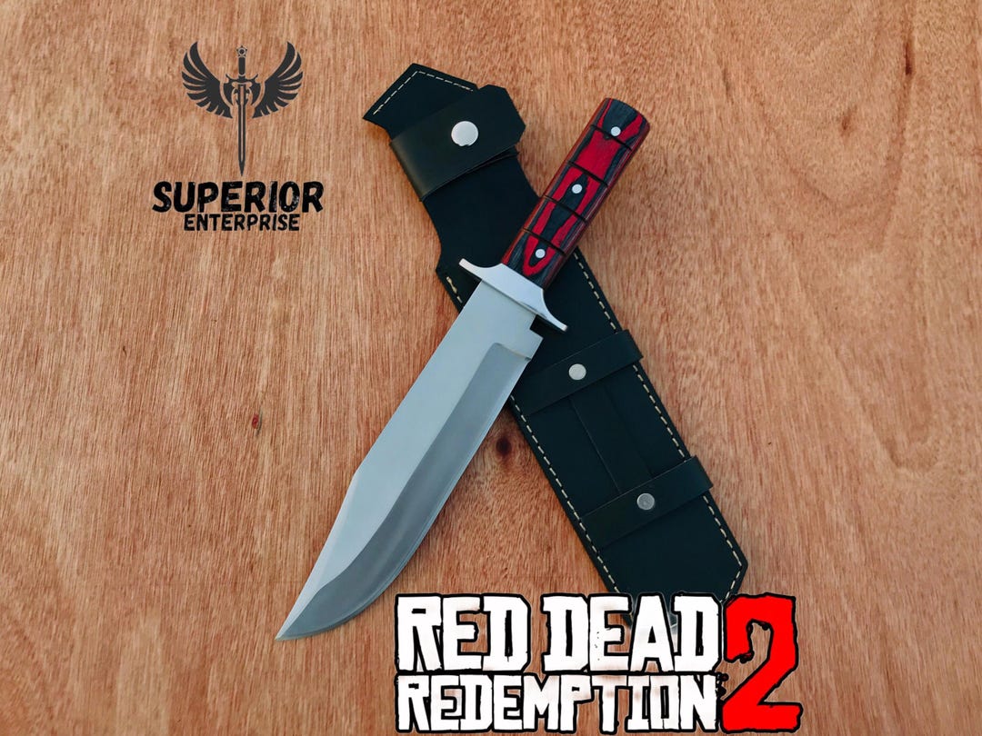 RDR 2 Bowie Knife: Arthur Morgan Red Dead Redemption 2 Game Replica ...