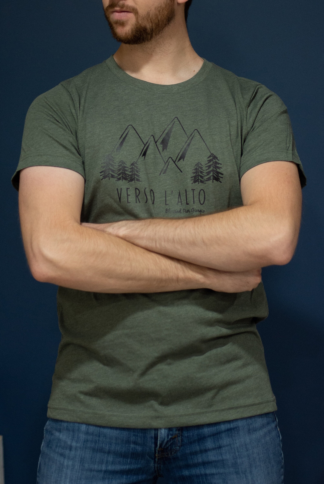 Verso L'alto Shirt, Blessed Pier Giorgio Frassati, Catholic Outdoor ...