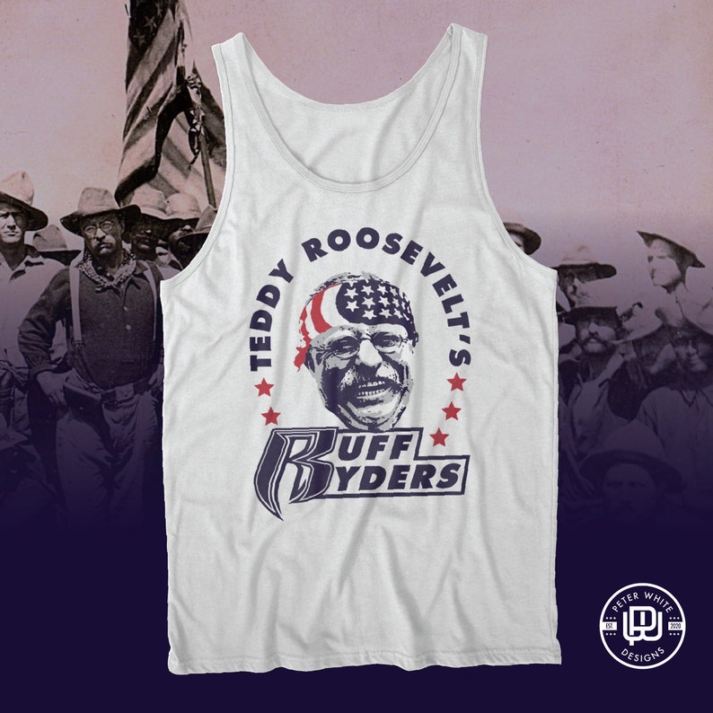 Teddy Roosevelt's Ruff Ryders - Unisex Tank Top - Etsy