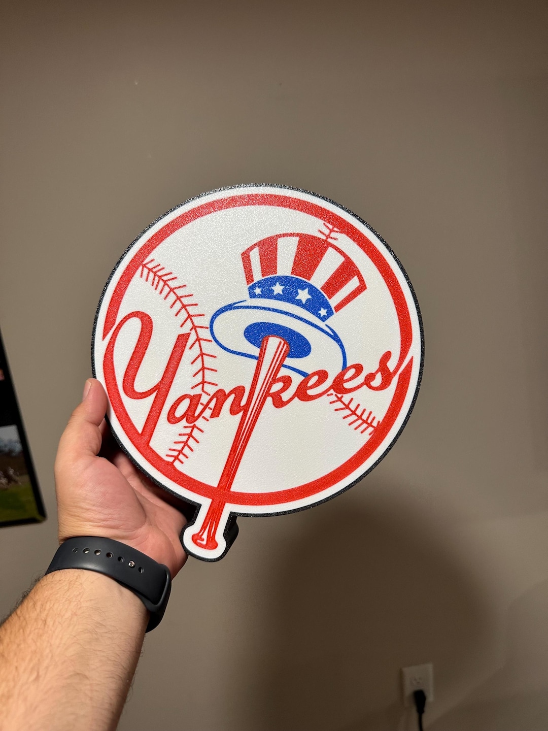 New York Yankees Light Box - Etsy
