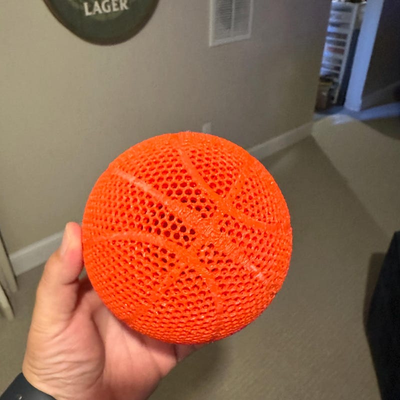 3d Printed Basketball - Etsy