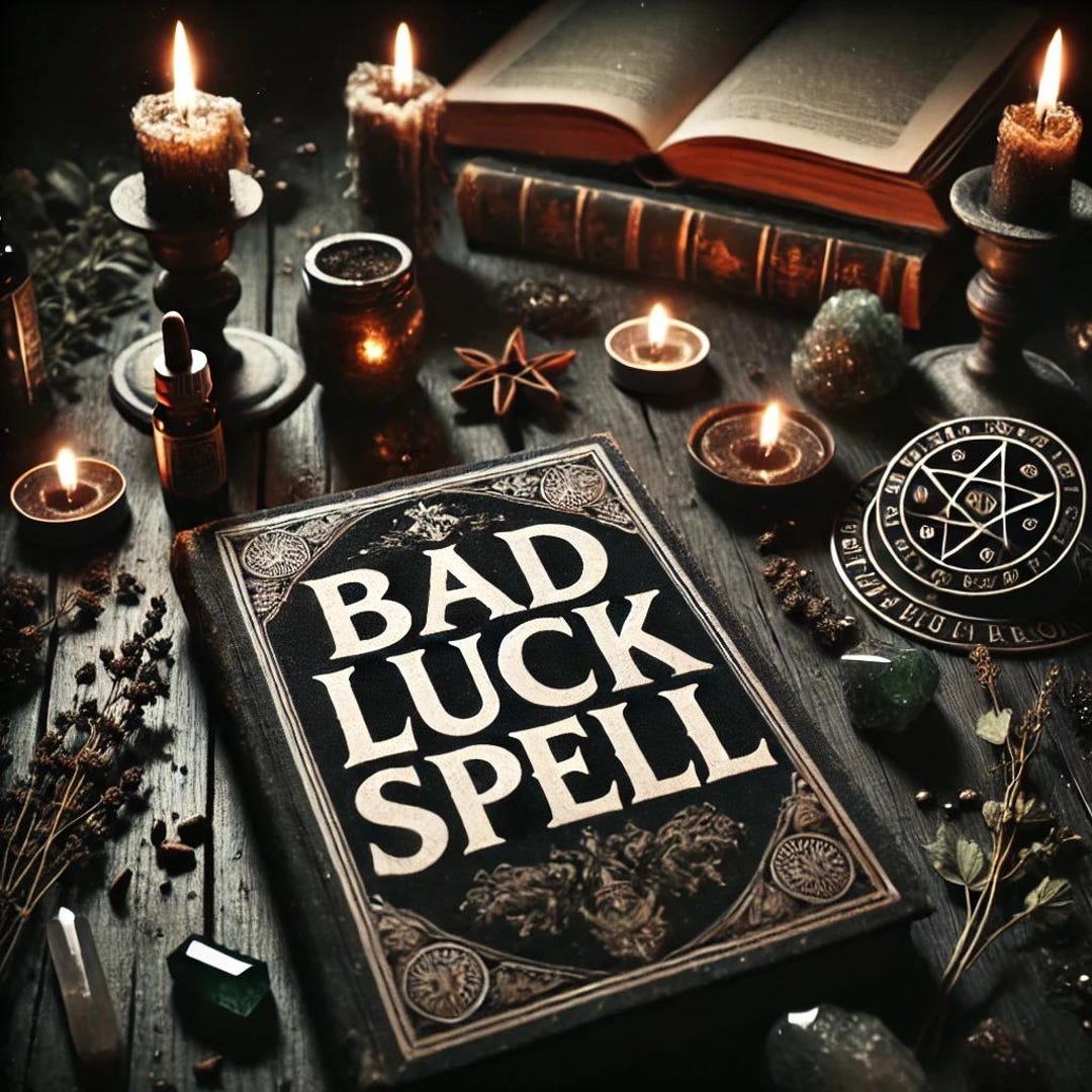 Bad Luck Spell - Channel Misfortune & Shift Energies - Etsy