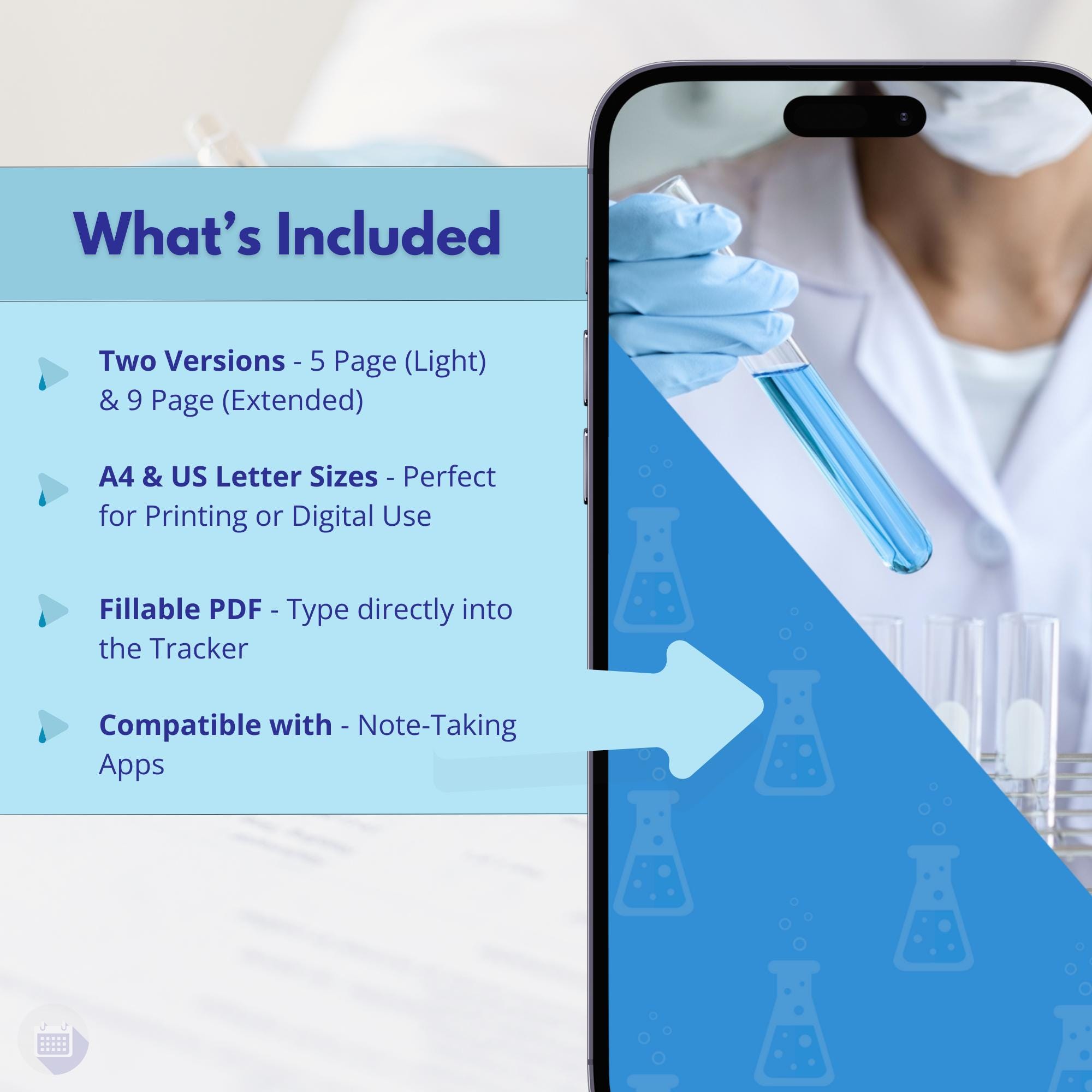 Lab Tracker | Lab Results Tracker | Digital & Printable | Editable PDF ...
