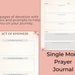 Single Mom Prayer Planner for Women Devotional Journal Printable Daily ...