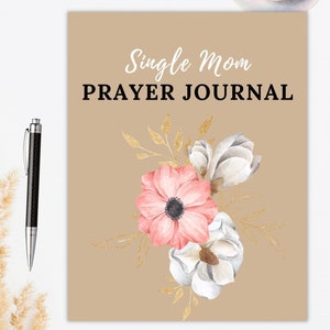 Single Mom Prayer Planner for Women Devotional Journal Printable Daily ...