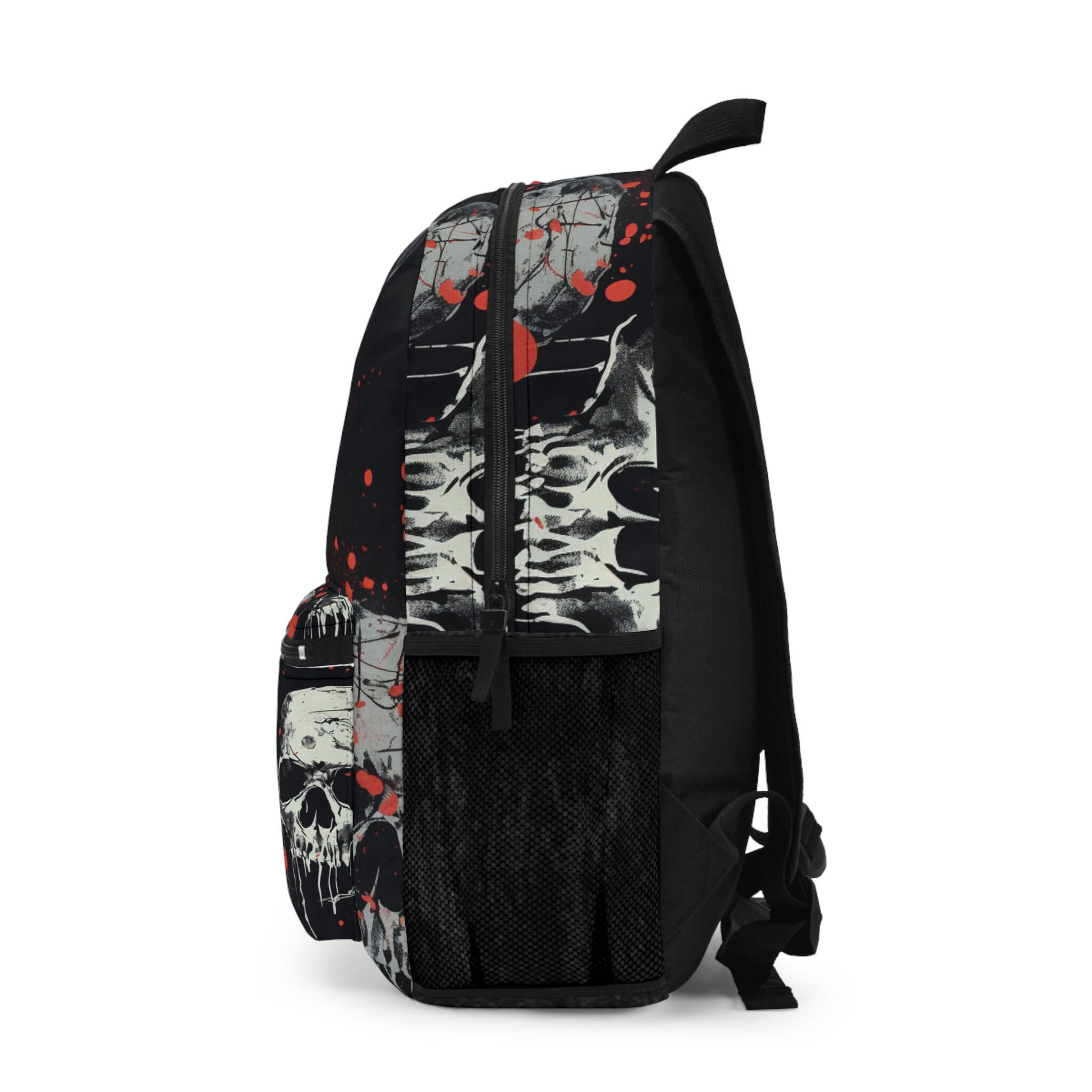 Street Angels Graphic Skull Backpack , Graphic Bags , Skull Designed ...