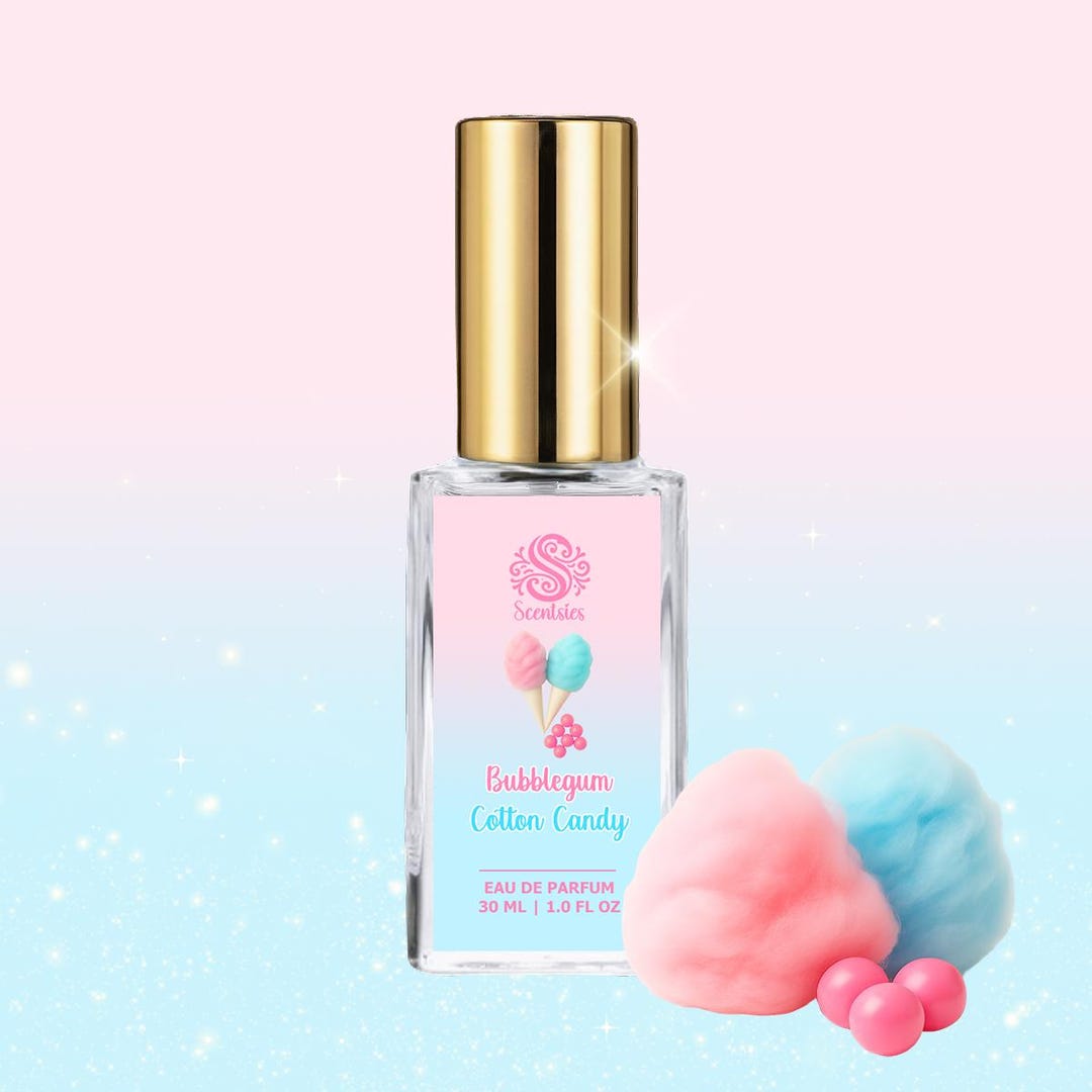 BUBBLEGUM COTTON CANDY Perfume | Gourmand, Fruity | Vegan | Perfume ...
