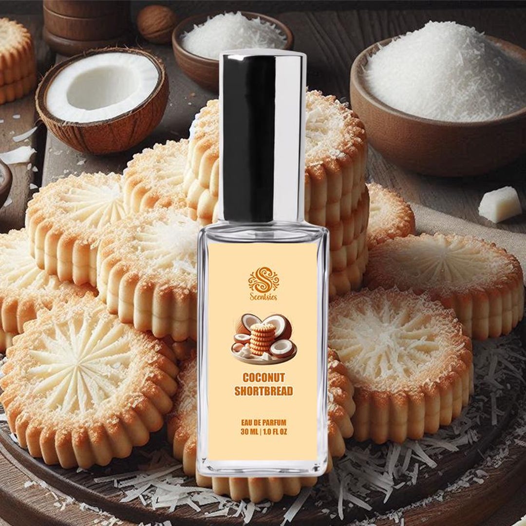 COCONUT SHORTBREAD Butter Cookie Perfume Eau De Parfum Spray & Roll-on ...