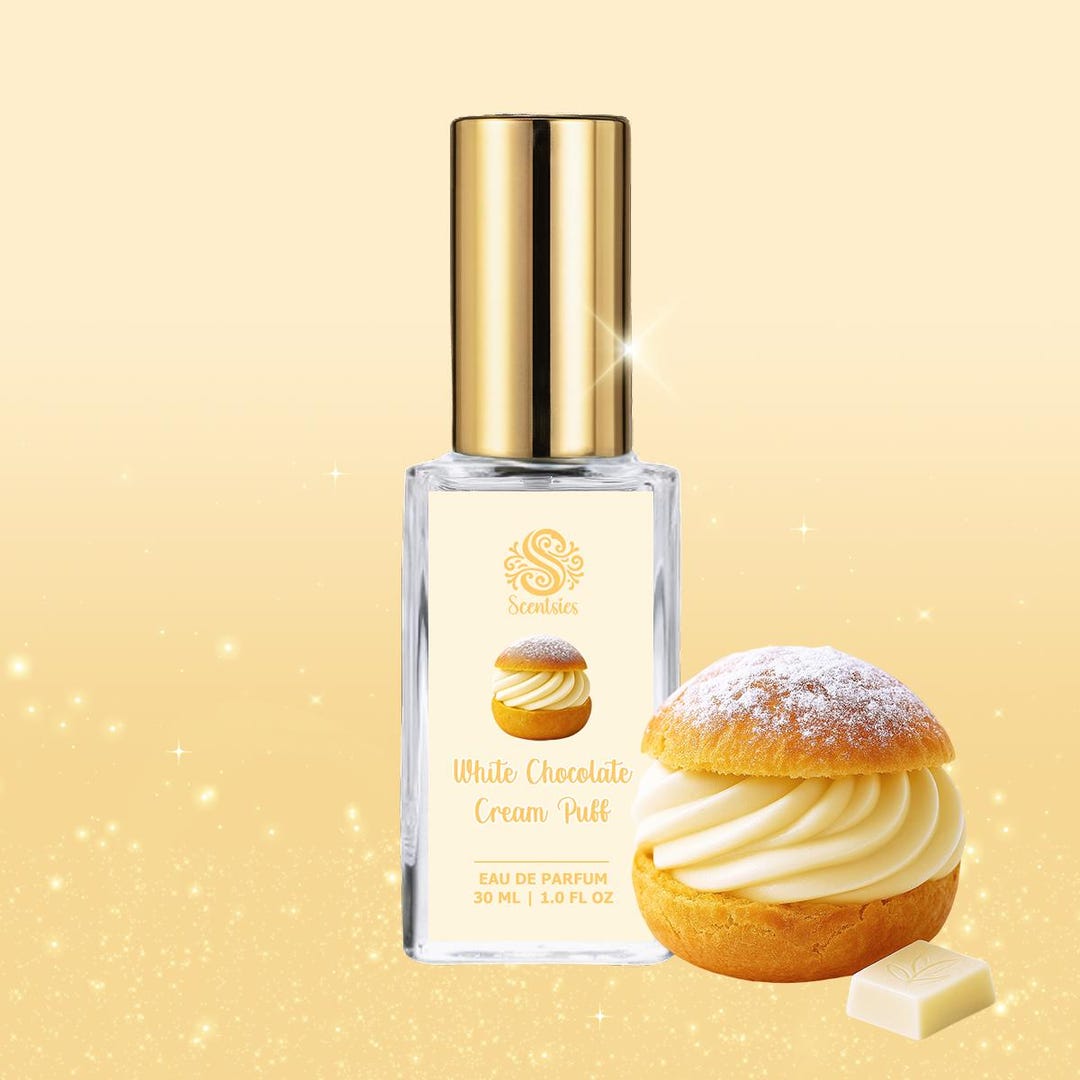 WHITE CHOCOLATE CREAM Puff | Perfume Spray & Roll-on Oil | Gourmand ...