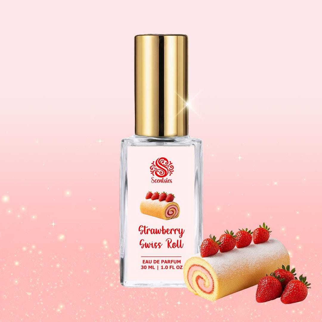 STRAWBERRY SWISS ROLL | Perfume Spray & Roll-on Oil | Gourmand | Cake ...