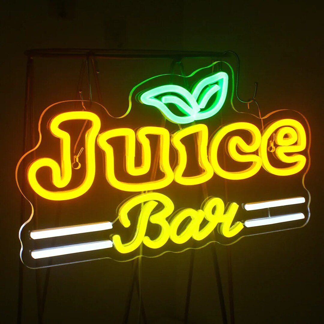 Juice Bar Neon Lights Wall Neon Lights LED Neon Lights USB Powered LED ...