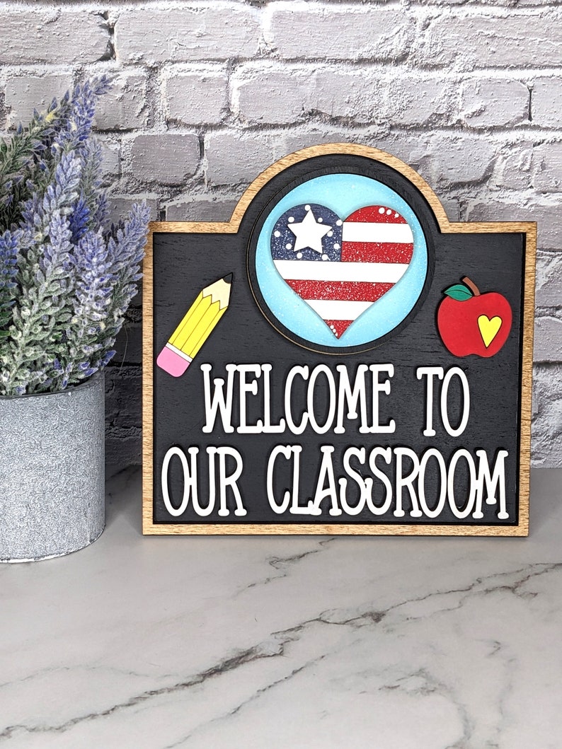 Welcome to Our Classroom Sign - Etsy