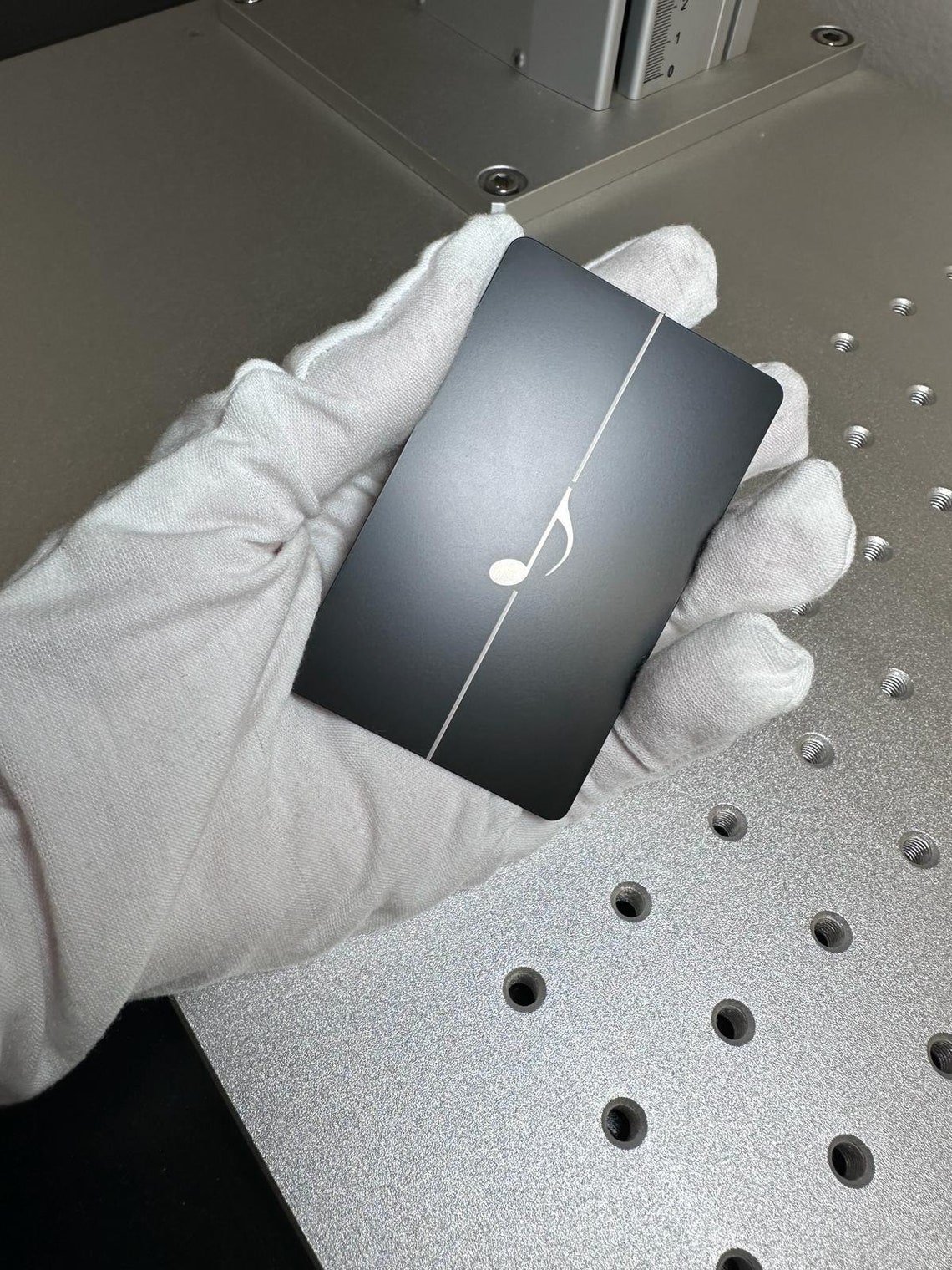 Personalized Engraved Metal Cards, Business Card / Set of 10 | Minimum ...