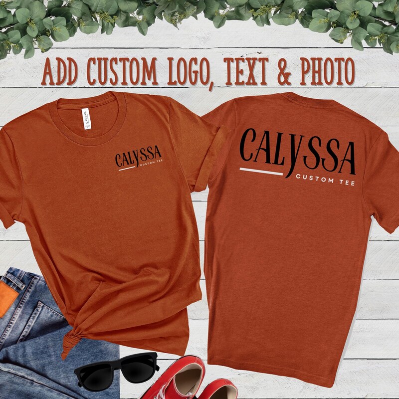 Custom Shirts - Etsy