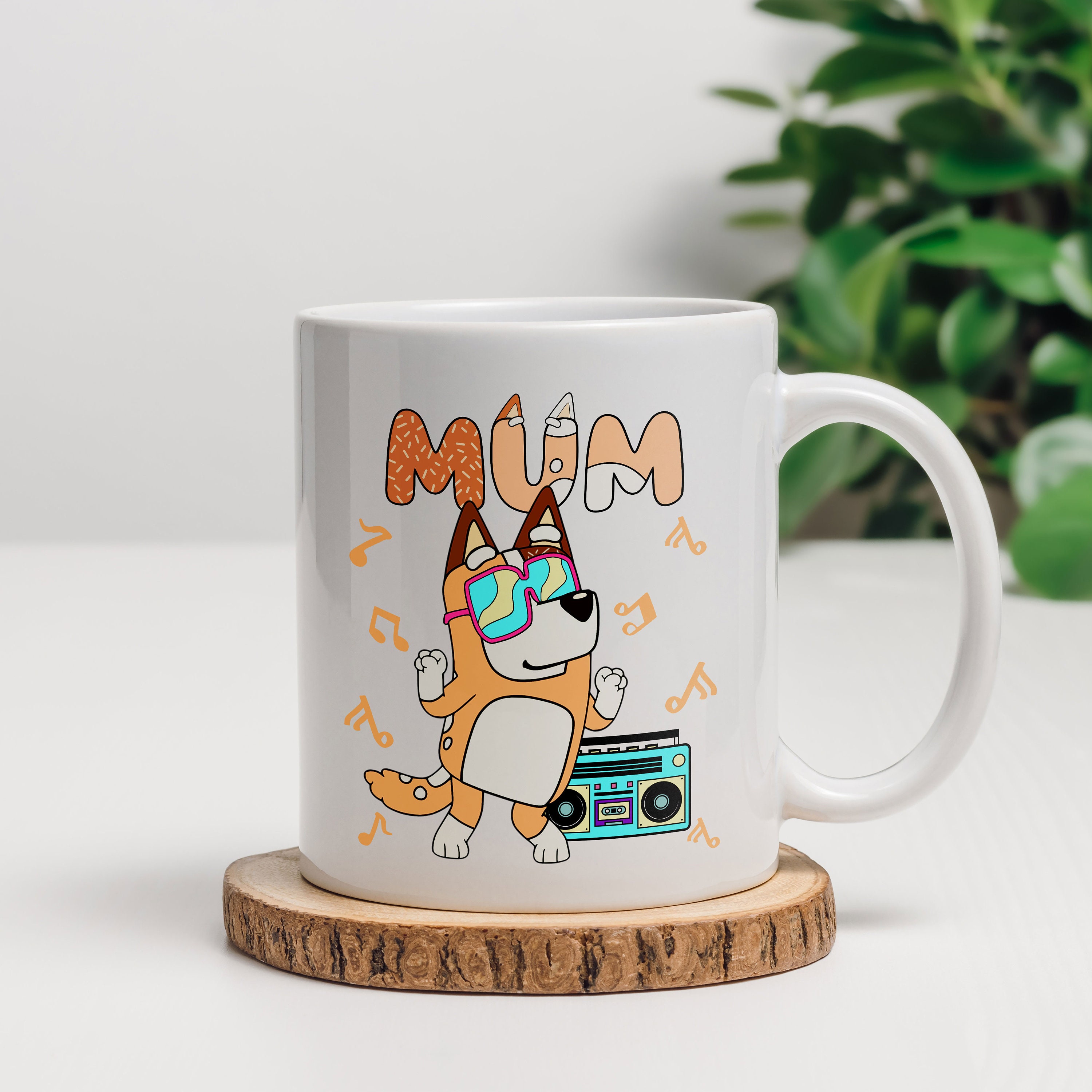 Bluey Chilli Best Mum Ever Mug, Bluey Mother's Day Gift, Bluey Gift for ...