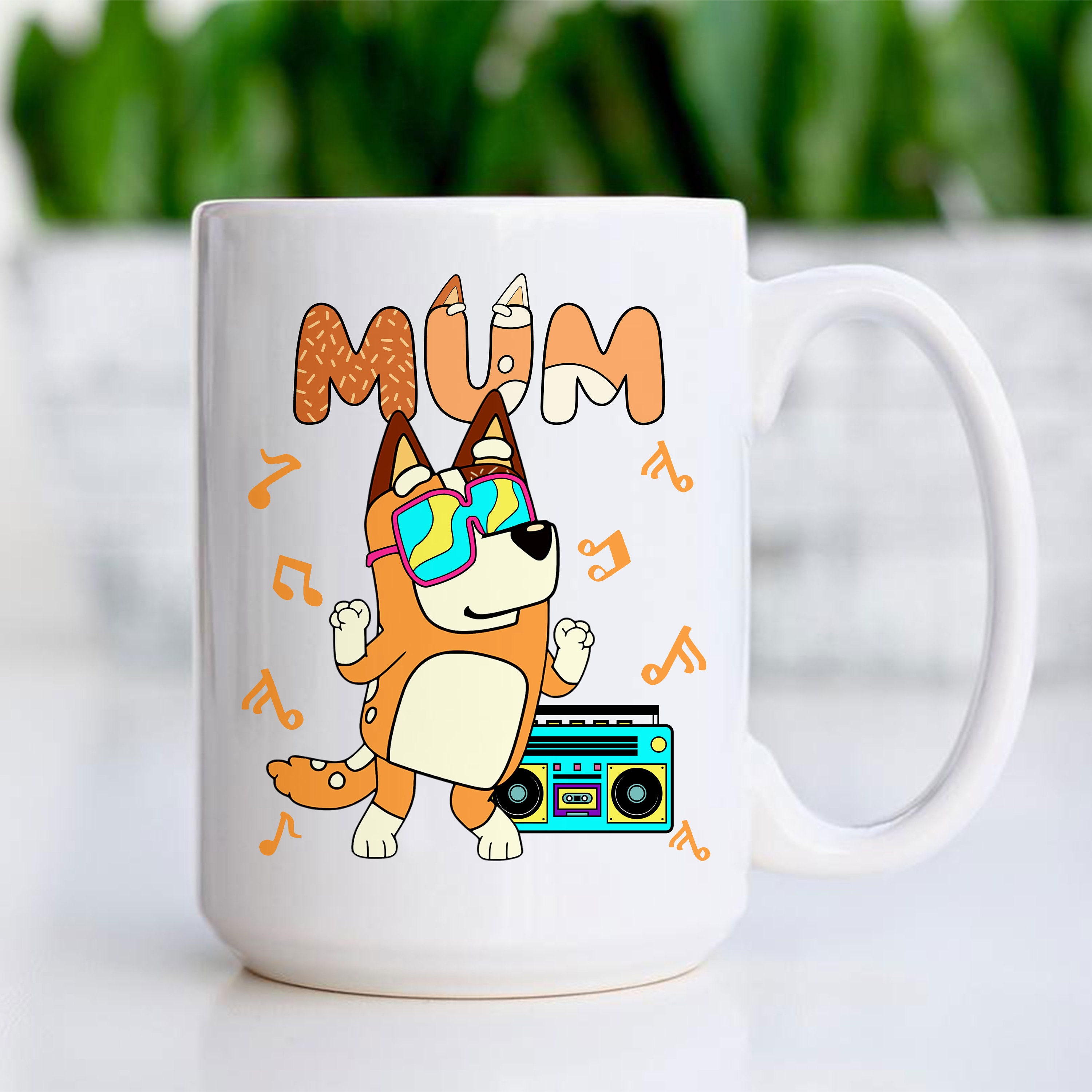Bluey Chilli Best Mum Ever Mug, Bluey Mother's Day Gift, Bluey Gift for ...