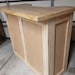 Solid Wood Portable Bar: Unfinished Home Bar, Market Stand, Festival ...