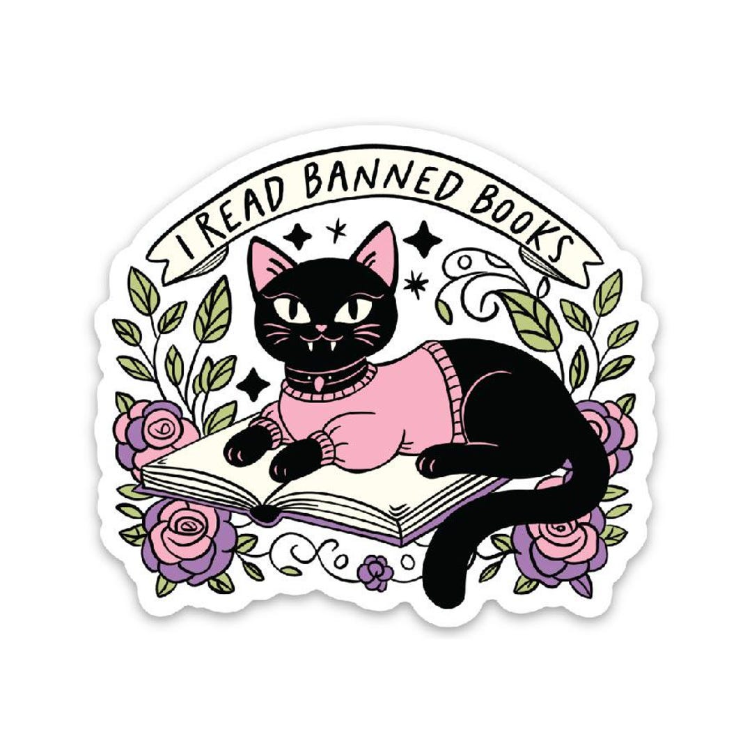 Bookish Stickers: Waterproof Vinyl Decals for Book Lovers - Etsy