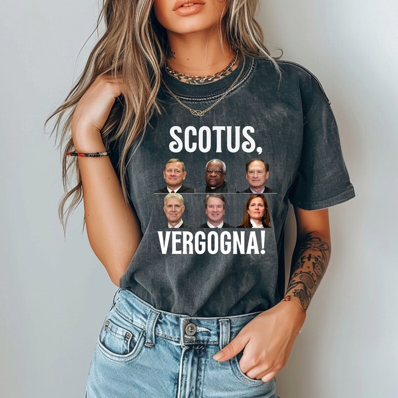 SCOTUS Vergogna Shirt, Supreme Court Shame T-shirt, Anti-scotus Shirt ...