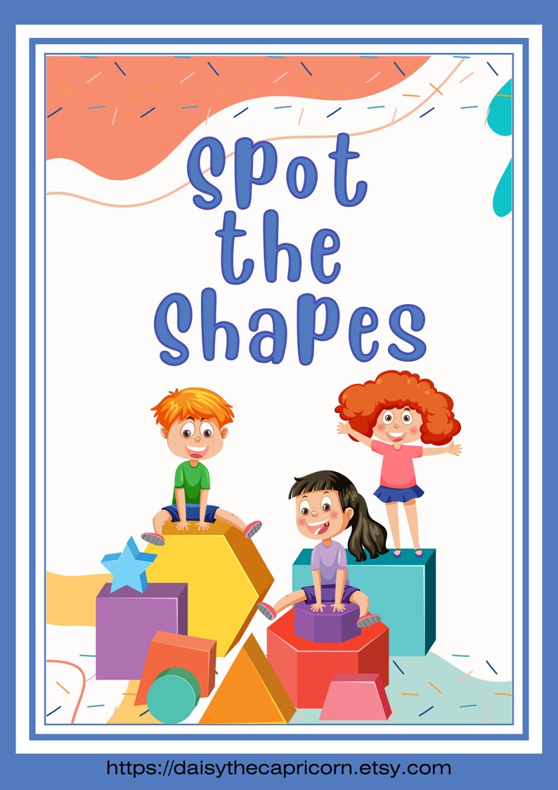 2d Shapes Flashcards Spot the Shapes 2d Shapes Activities Printable 2d ...
