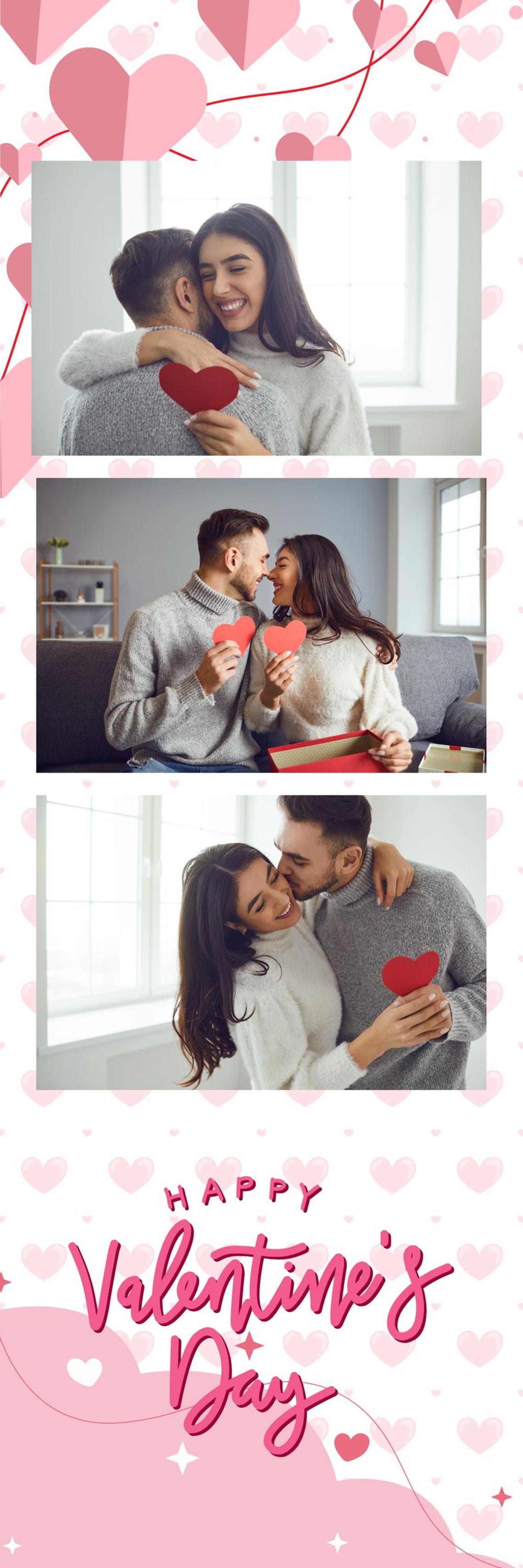Happy Valentines Day Photo Booth Template, Photo Booth Template ...