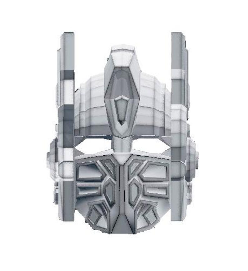Optimus Prime Transformers: Awakening. PDF Template to Print, Glue, or ...