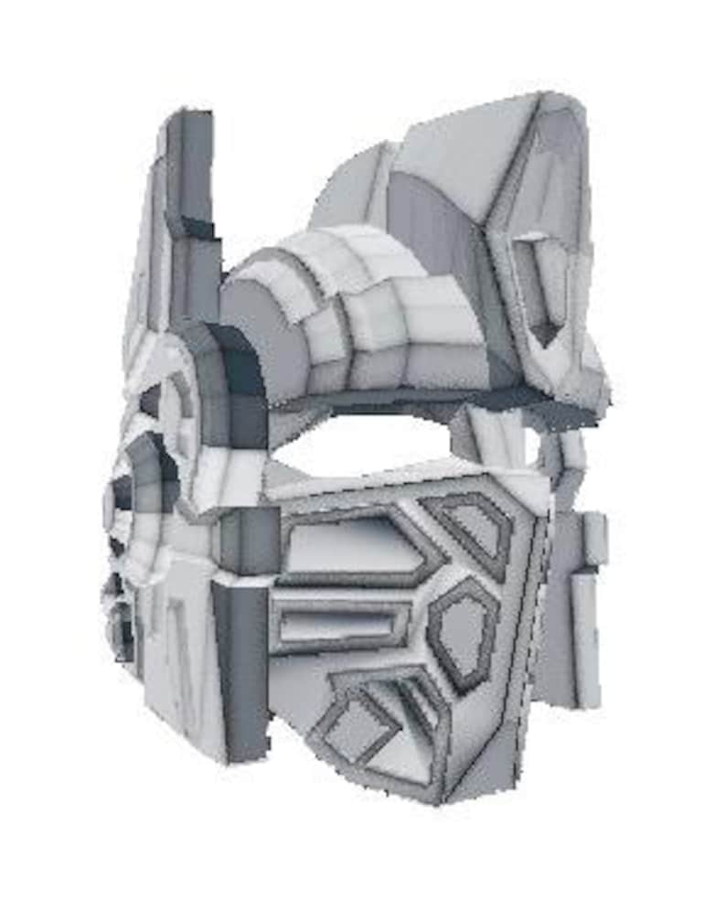 Optimus Prime Transformers: Awakening. PDF Template to Print, Glue, or ...