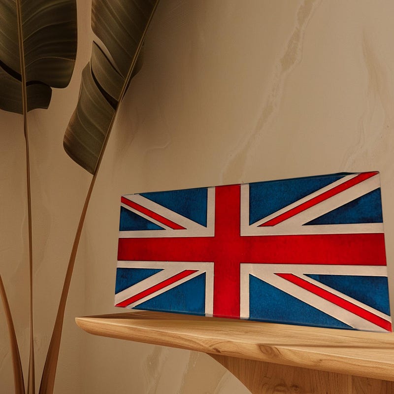Wooden Handcrafted Flags - Etsy UK