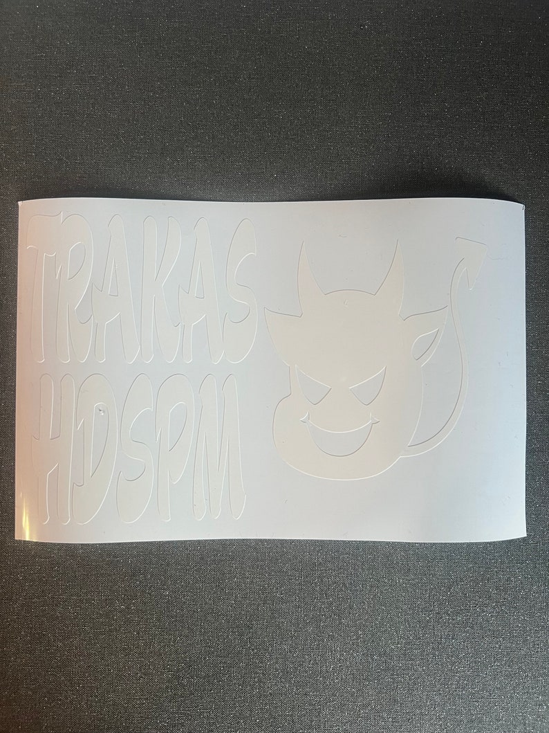 TRAKAS HDSPM Car Decal - Etsy
