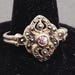 Judith Jack Vintage Marcasite Sterling Silver Ring, Size 4.75 - Etsy