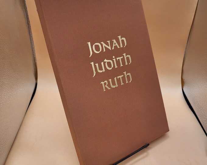 Jonah, Judith, Ruth, Three Stories of the Old Testament, King James ...