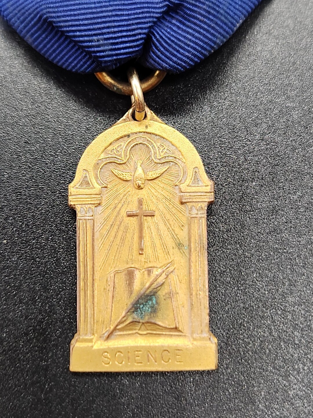 Vintage Christian Science Medal by Dieges & Clust New York, Unique ...