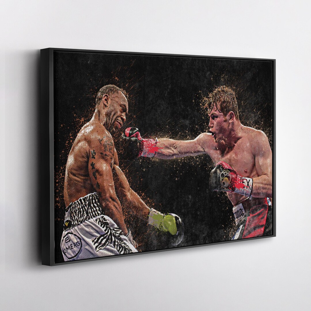 Canelo Alvarez Vs Austin Trout Boxing Canvas Wall Art Print – Fight ...