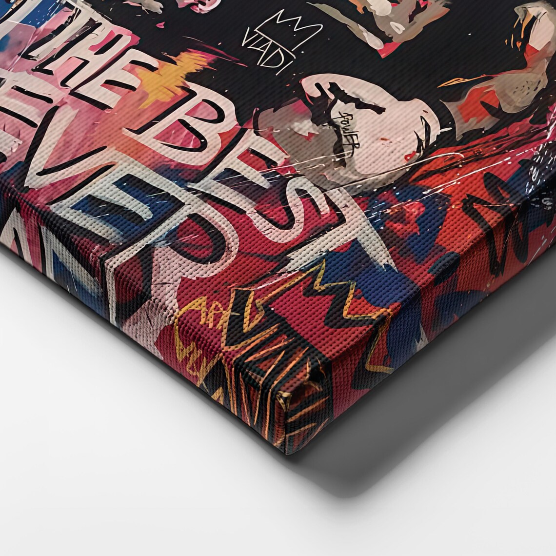 Mike Tyson Graffiti Poster – Iconic Boxing Canvas Wall Art – Bold ...