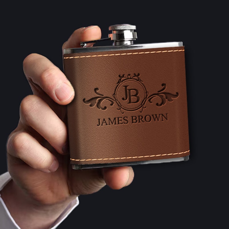 Personalized Flask Man - Etsy